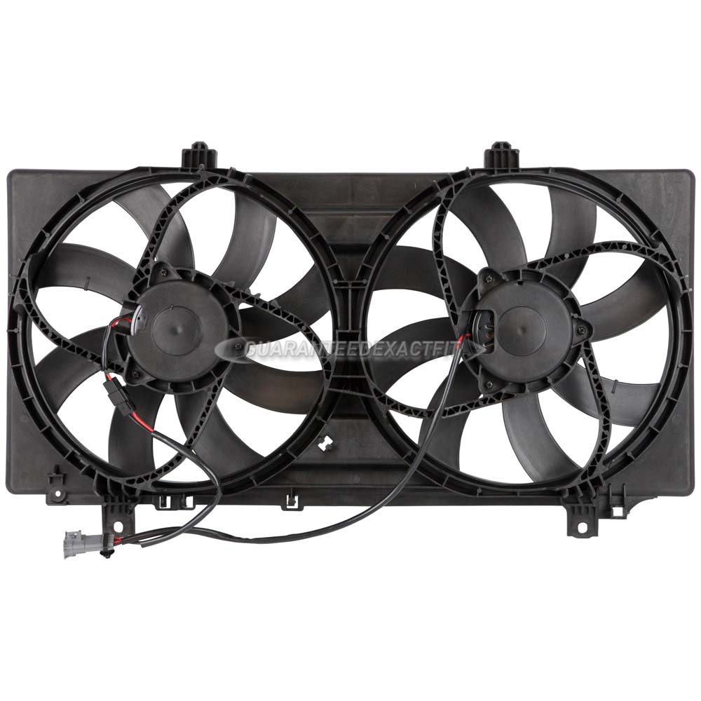 2010 Chevrolet Camaro Cooling Fan Assembly Dual Fan Assembly - 3.6L ...