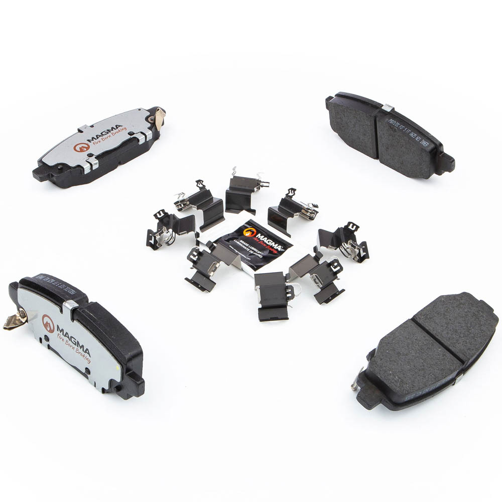 2020 Jeep Wrangler Brake Pad Set Unlimited Sahara - MAGMA Pro-Series ...