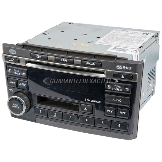 2003 Nissan Maxima Radio or CD Player AM-FM-Cass-Single CD Radio with ...