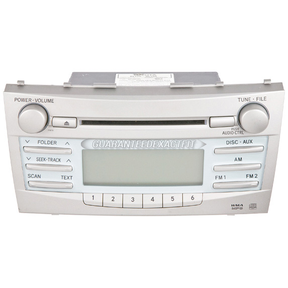 2009 Toyota Camry Radio or CD Player AM-FM-AUX-MP3-Single CD Radio with ...