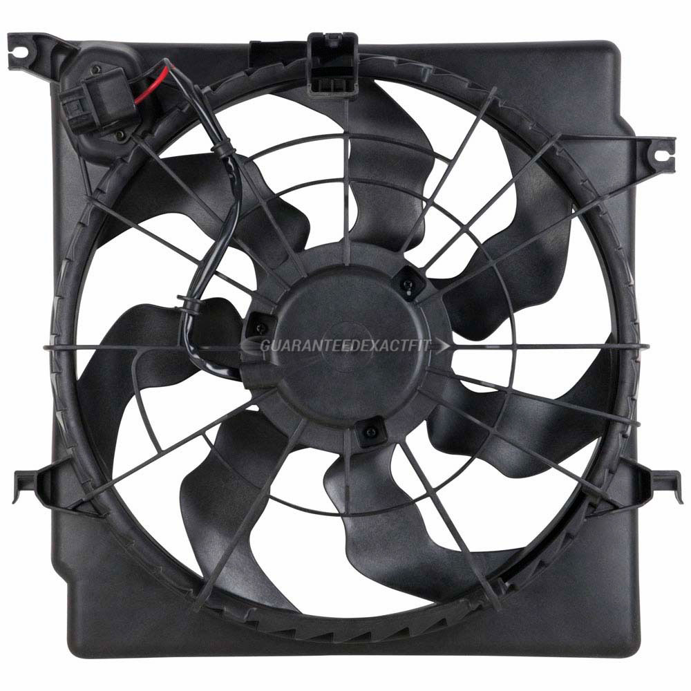 2013 Hyundai Sonata Cooling Fan Assembly Radiator Fan Assembly - 2.0L ...