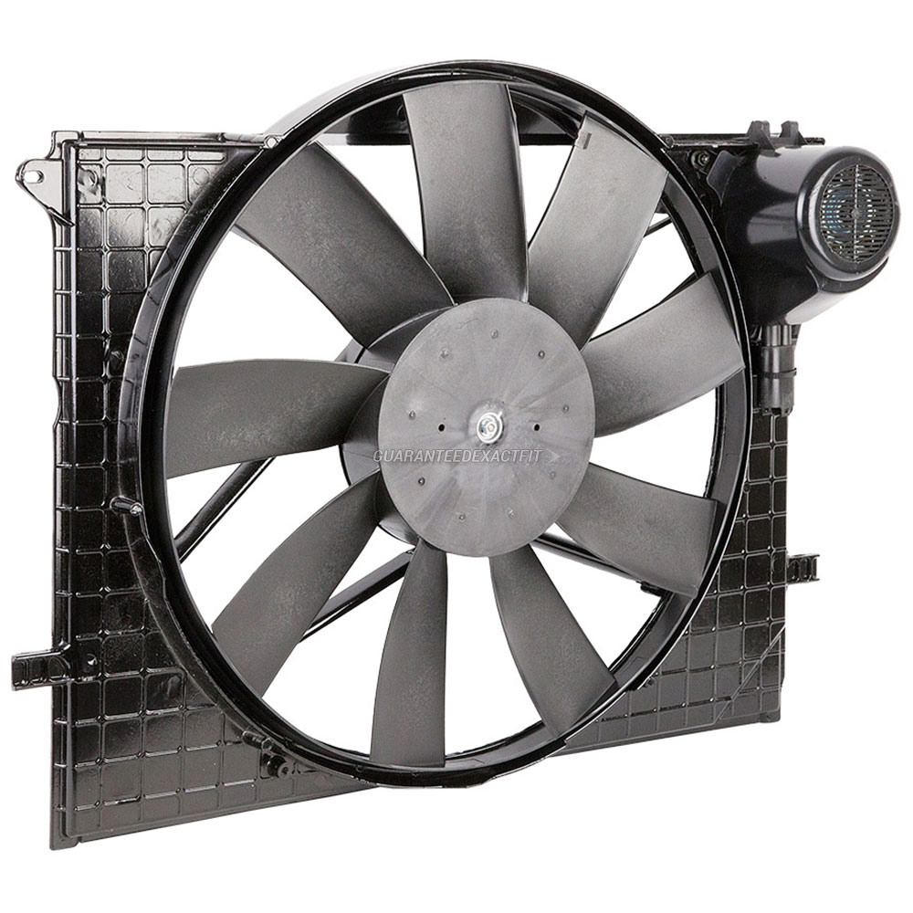 2000 Mercedes Benz S500 Cooling Fan Assembly Radiator Side - All Models ...