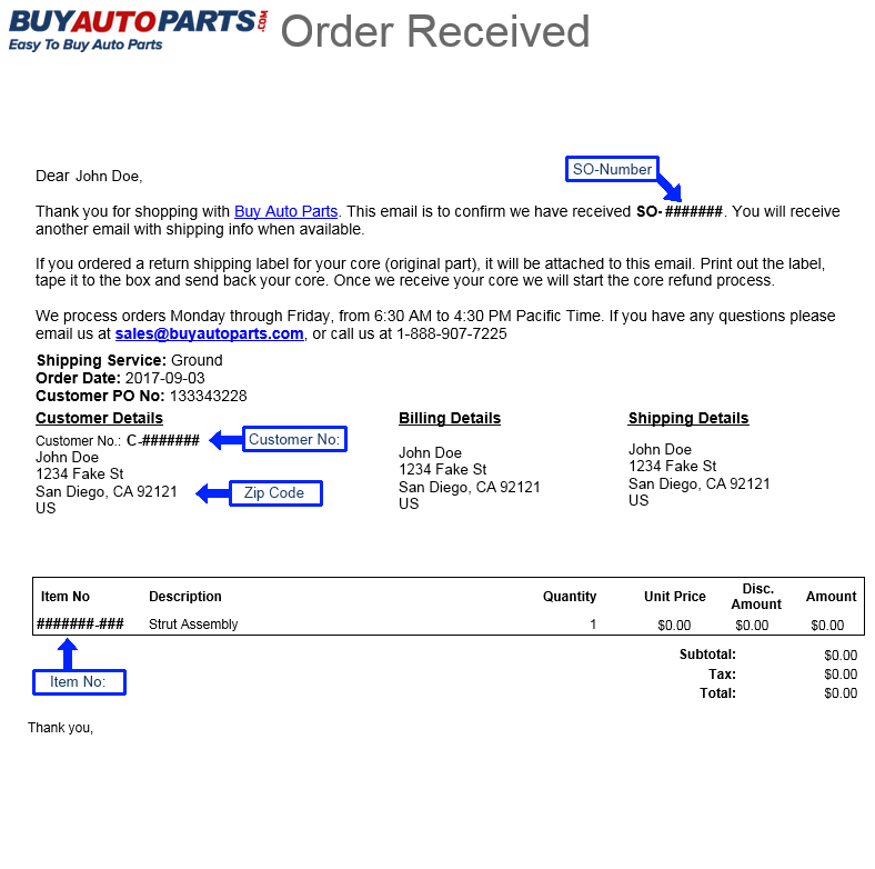 Discount Car Parts Online - Easy Returns from Buy Auto Parts