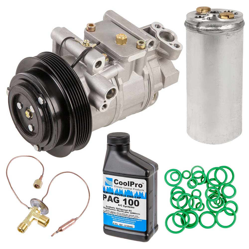 For Nissan Sentra 1995-1998 AC Compressor w/ A/C Repair Kit TCP ...
